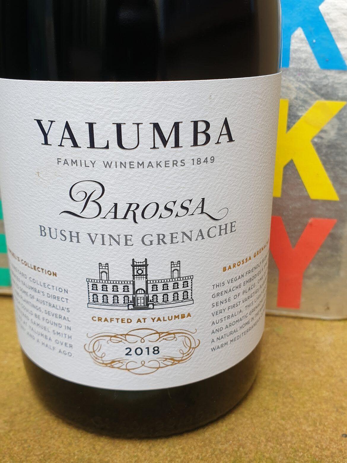 Yalumba Barossa Bush Vine Grenache 2018 – Winepilot.com
